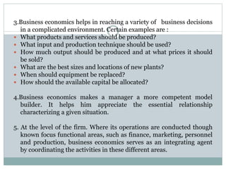 Definition Nature Scope and Significance of Economics, Business ...
