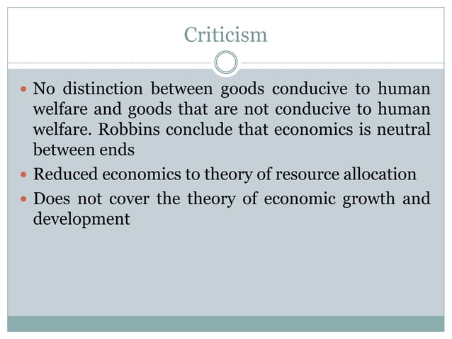 Definition Nature Scope and Significance of Economics, Business ...