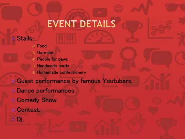 Become a Youtuber-Event Plan | PPT