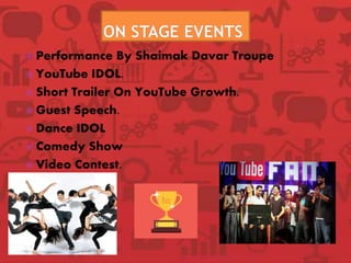 Become a Youtuber-Event Plan | PPTX