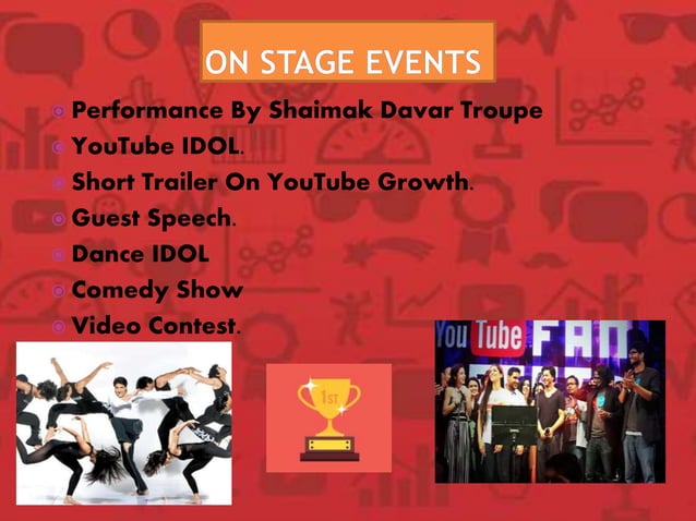 Become a Youtuber-Event Plan | PPT