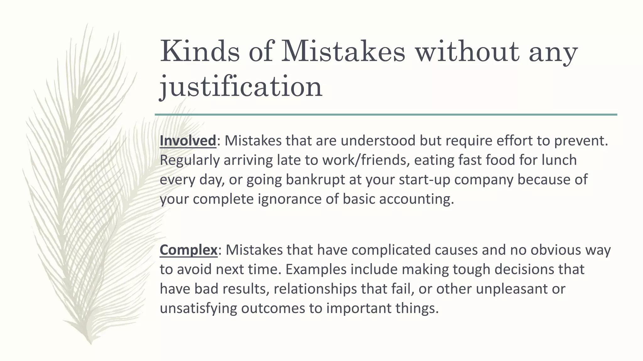 Justfy a Fault | PPTX