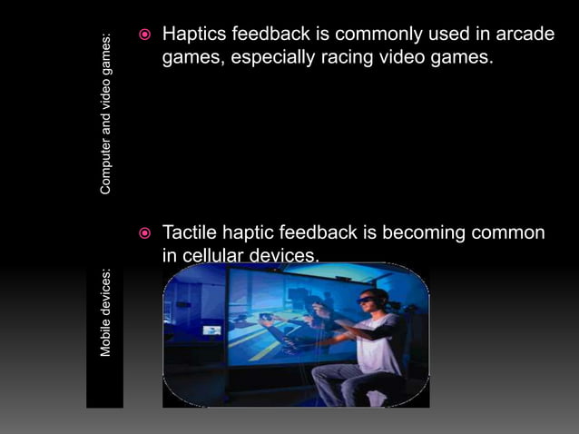 HAPTIC TECHNOLOGY | PPT | Free Download