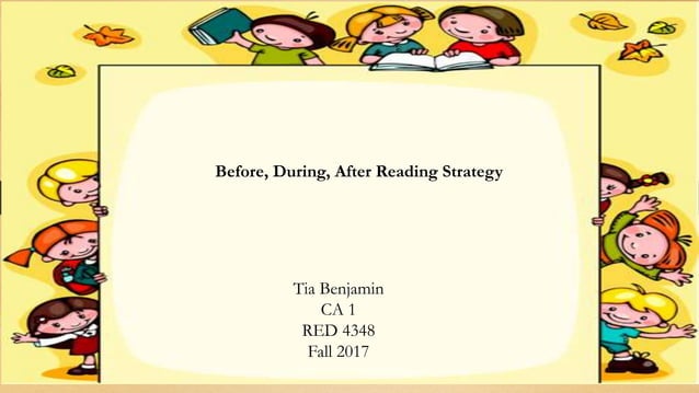 Before, During, After Reading Strategies | PPTX | Educational ...