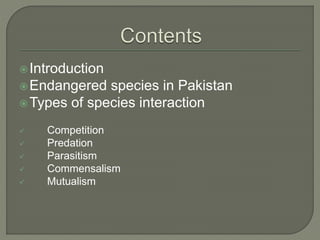 Species Relationship | PPTX