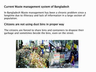 Waste Management system in Bangladesh | PPTX