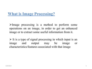 Image processing in forensic science | PPTX