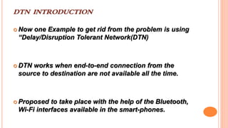 A Comparative Performance Analysis of DTN Based Routing Algorithms | PPT
