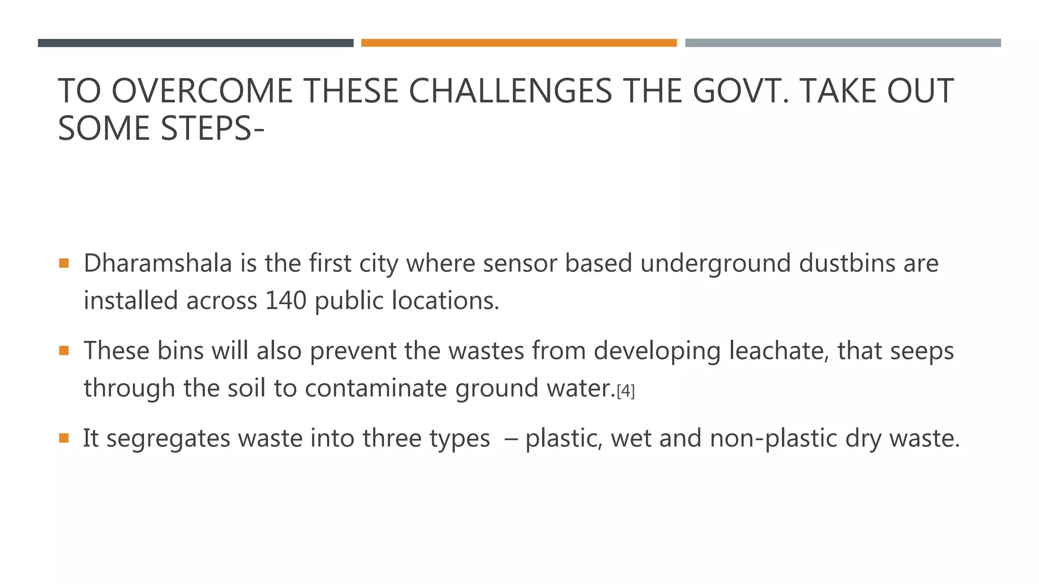 Solid Waste Management in Dharamshala | PPTX