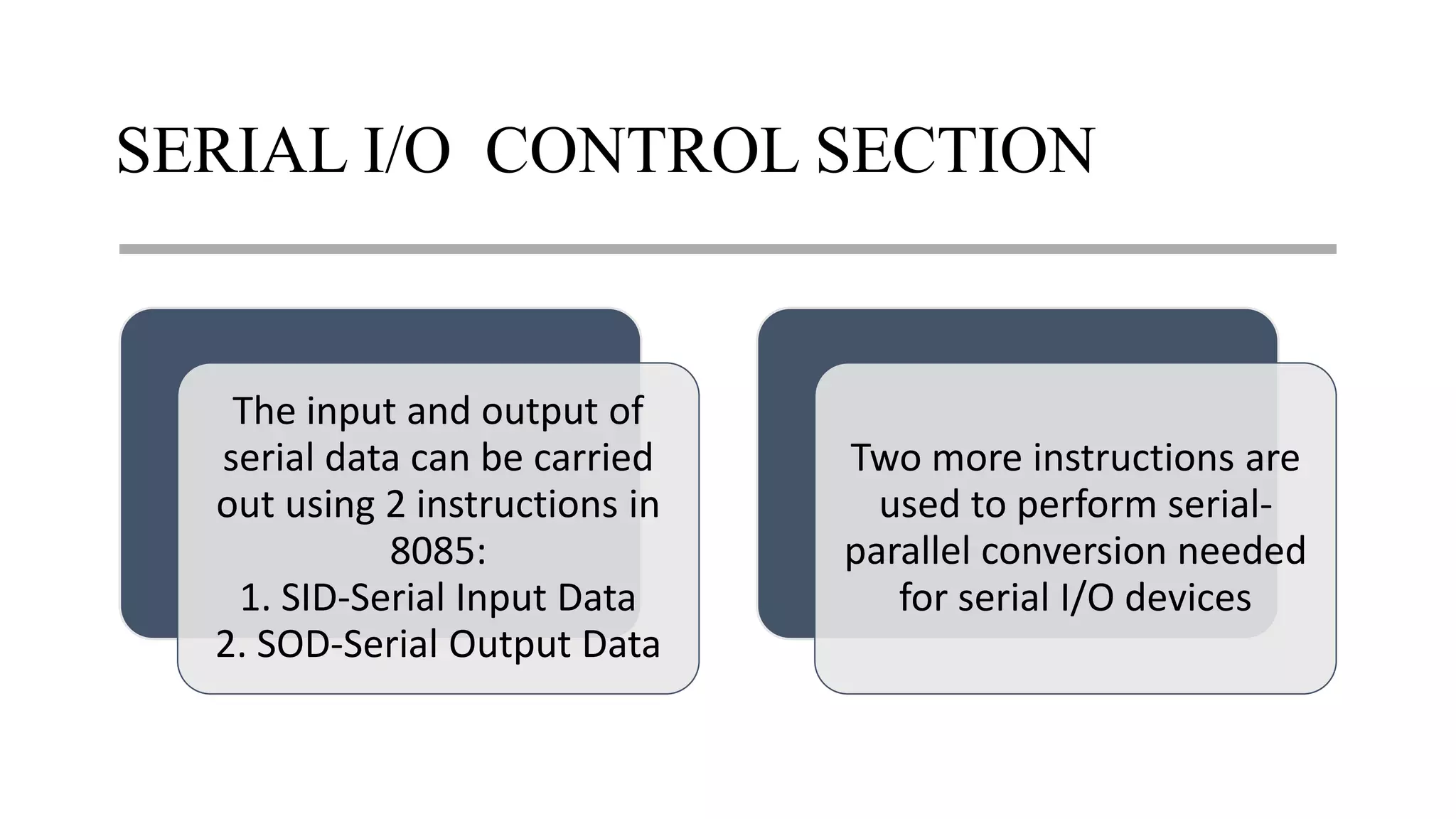 8085 microprocessor architecture | PPTX
