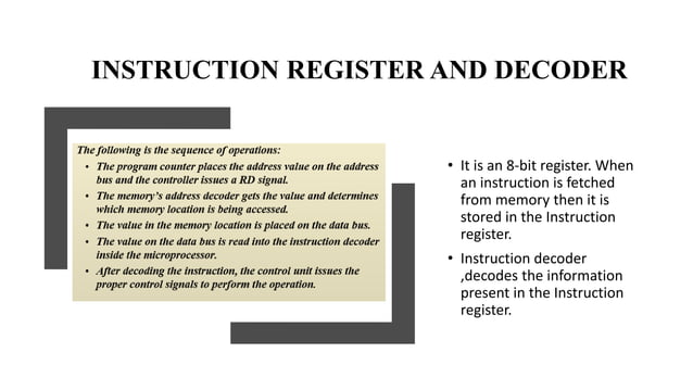 8085 Microprocessor Architecture Pptx Operating Systems Computer Software And Applications