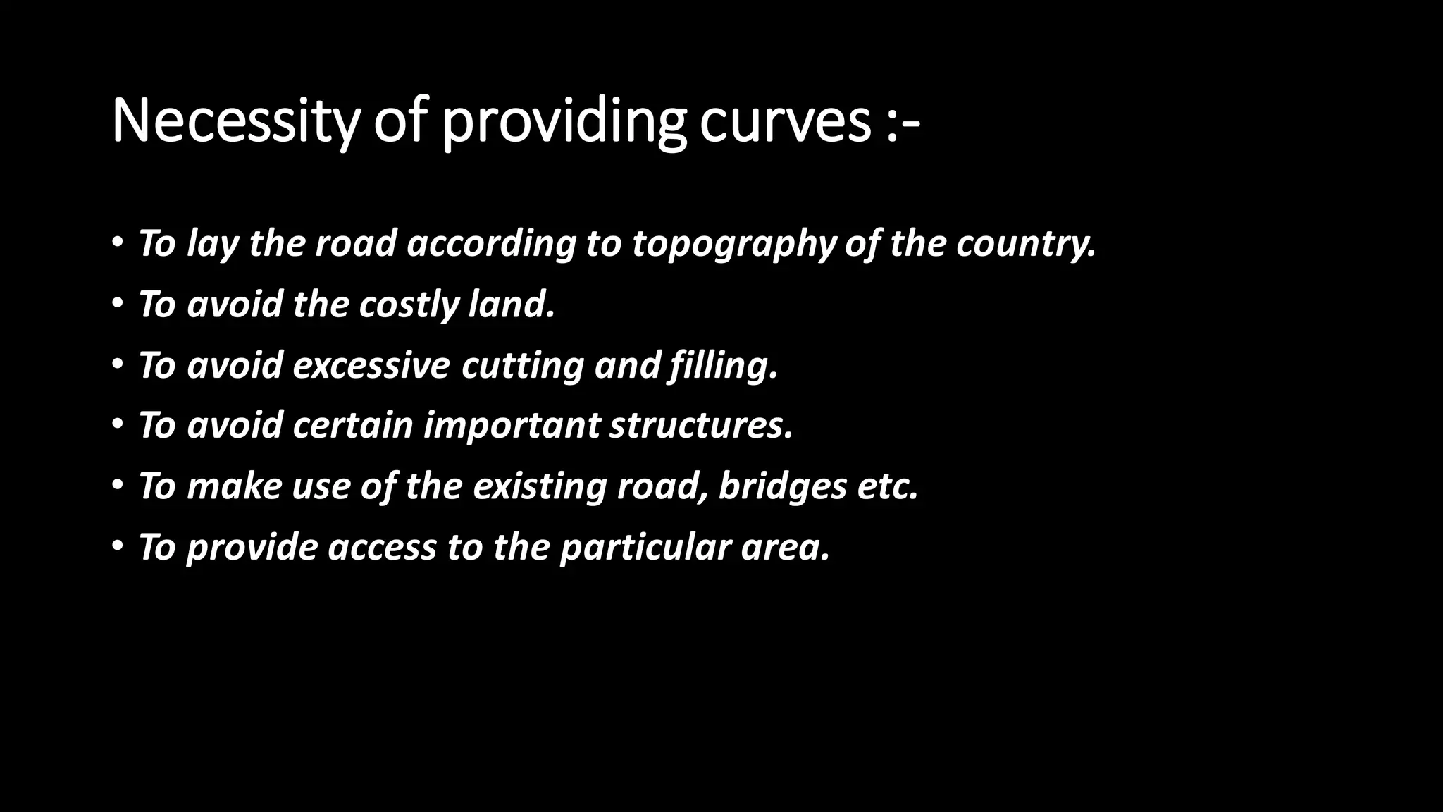 Curves on highway alignment | PDF
