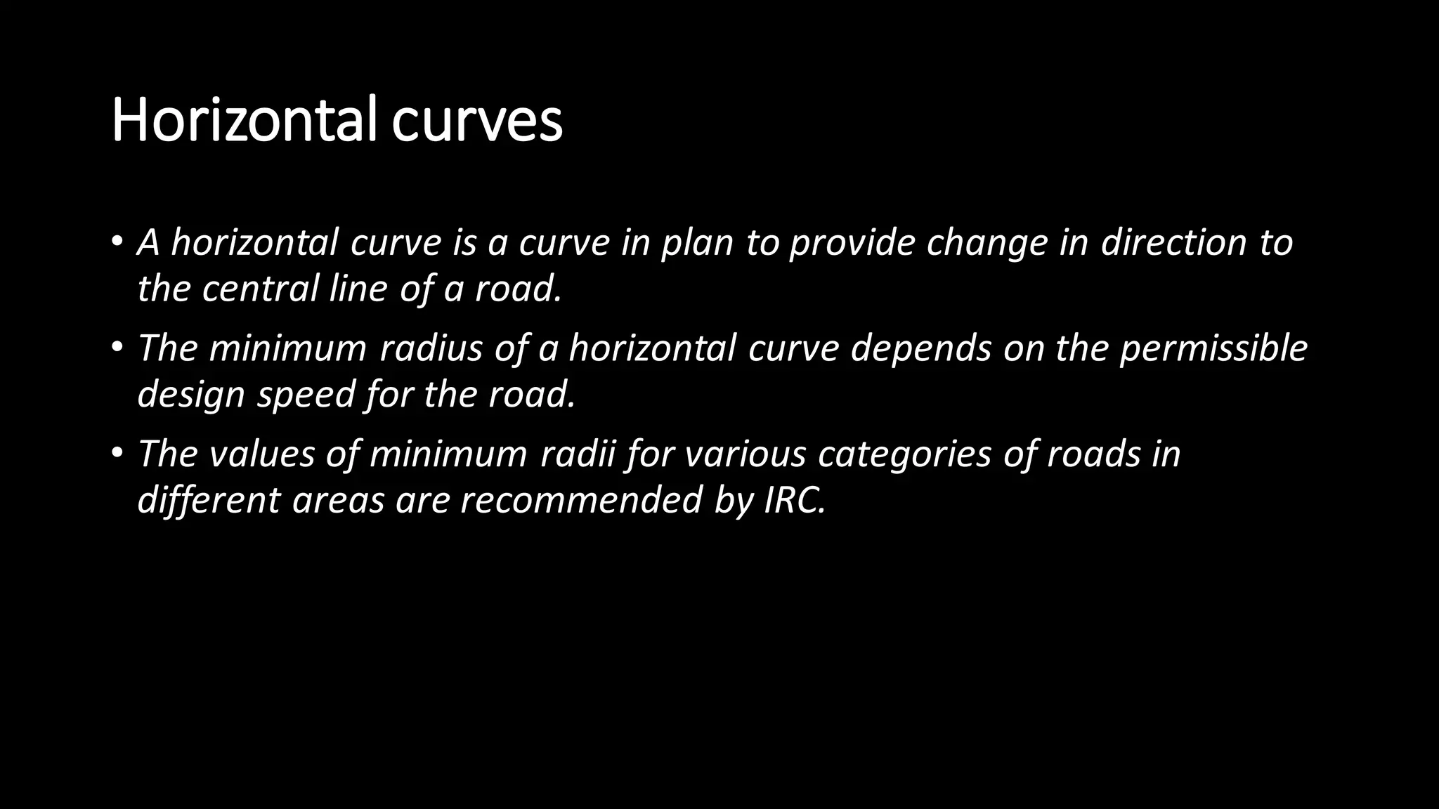 Curves on highway alignment | PDF