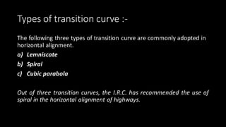 Curves on highway alignment | PDF