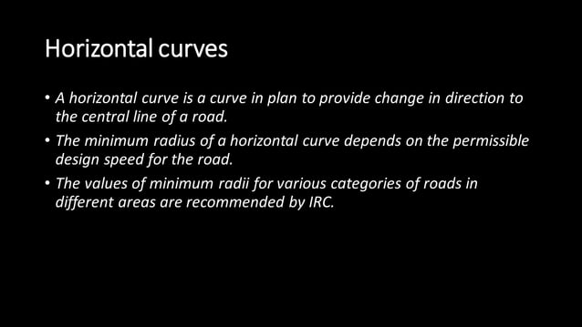 Curves on highway alignment | PDF | Geography | Science