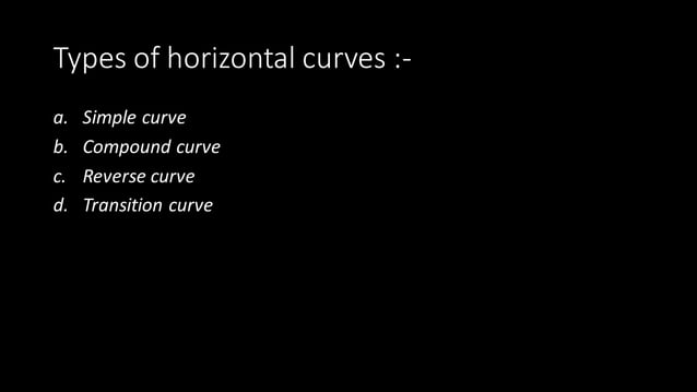 Curves on highway alignment | PDF | Geography | Science