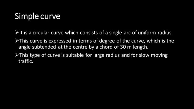 Curves on highway alignment | PDF | Geography | Science