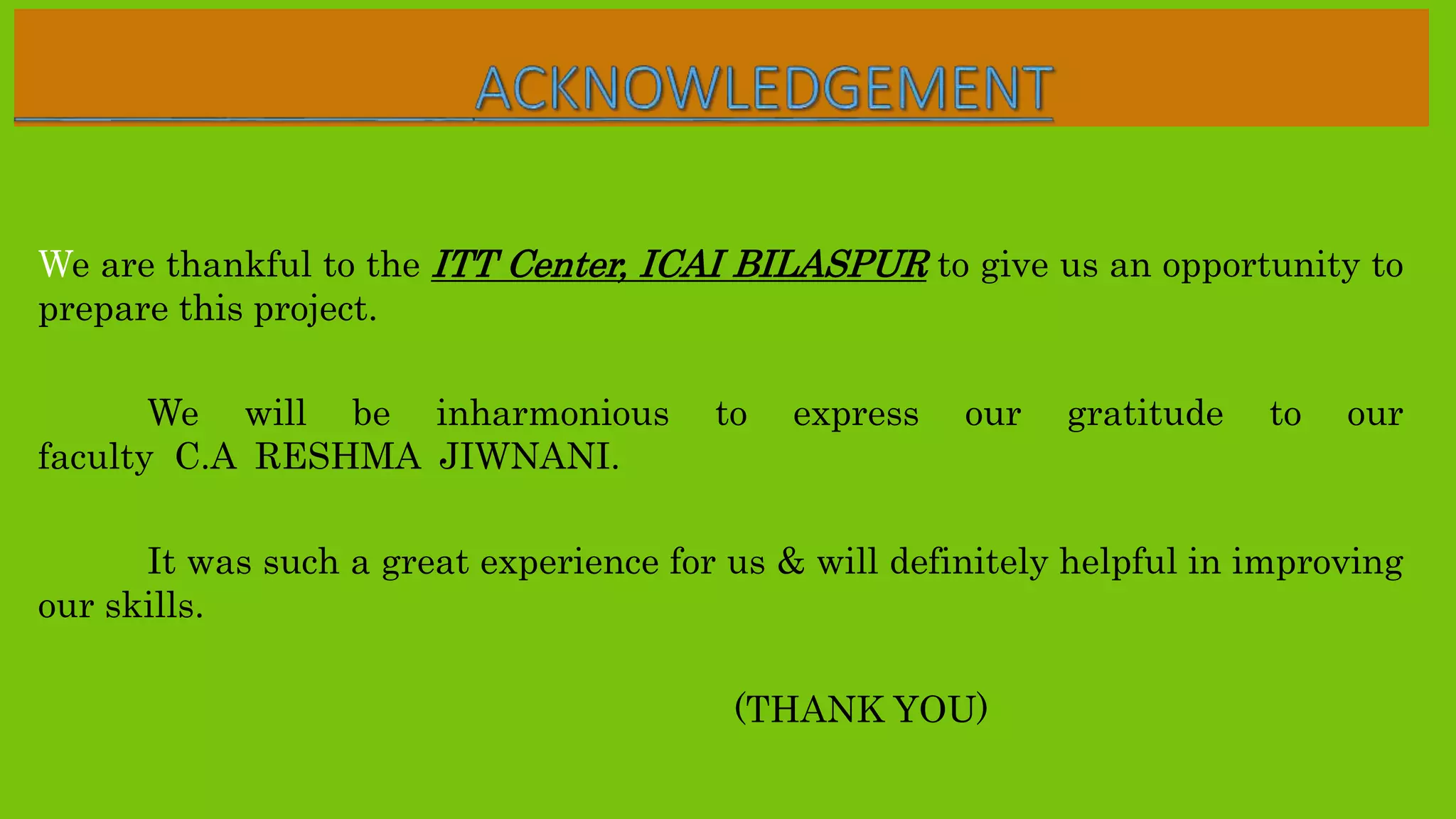 GST RETURN FILLING THROUGH TALLY | PPTX