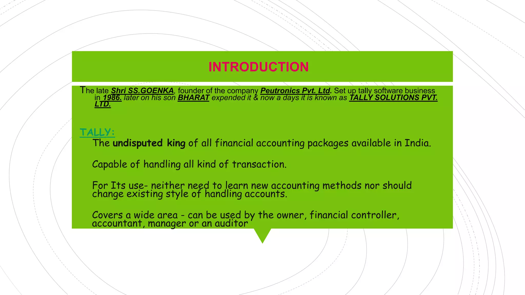GST RETURN FILLING THROUGH TALLY | PPTX