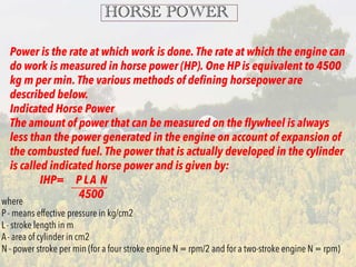 ENGINE TERMINOLOGY | PDF