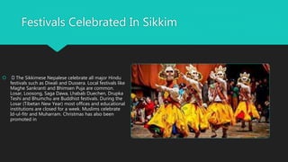 presentation on sikkim and culture for class 9 | PPTX