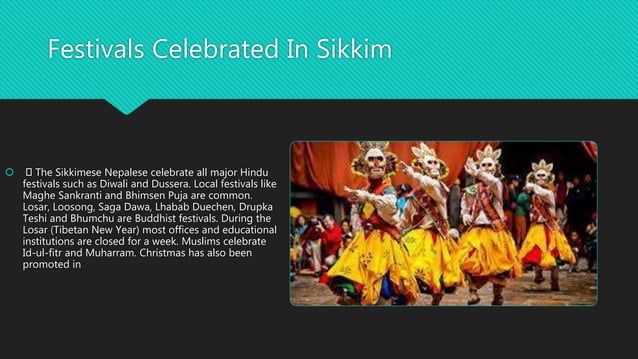 presentation on sikkim and culture for class 9 | PPTX