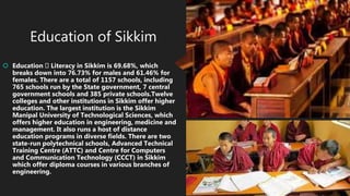 presentation on sikkim and culture for class 9 | PPTX