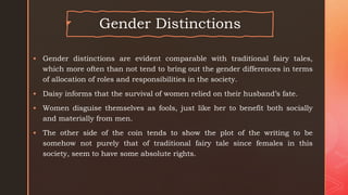 Fairy Tales Traits in "The Great Gatsby" | PPTX