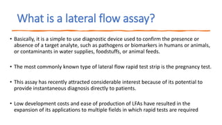 Lateral Flow Assay LSA | PPTX