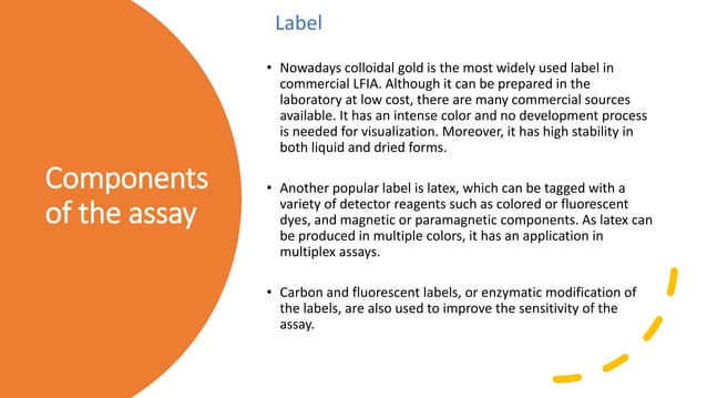 Lateral Flow Assay LSA | PPTX