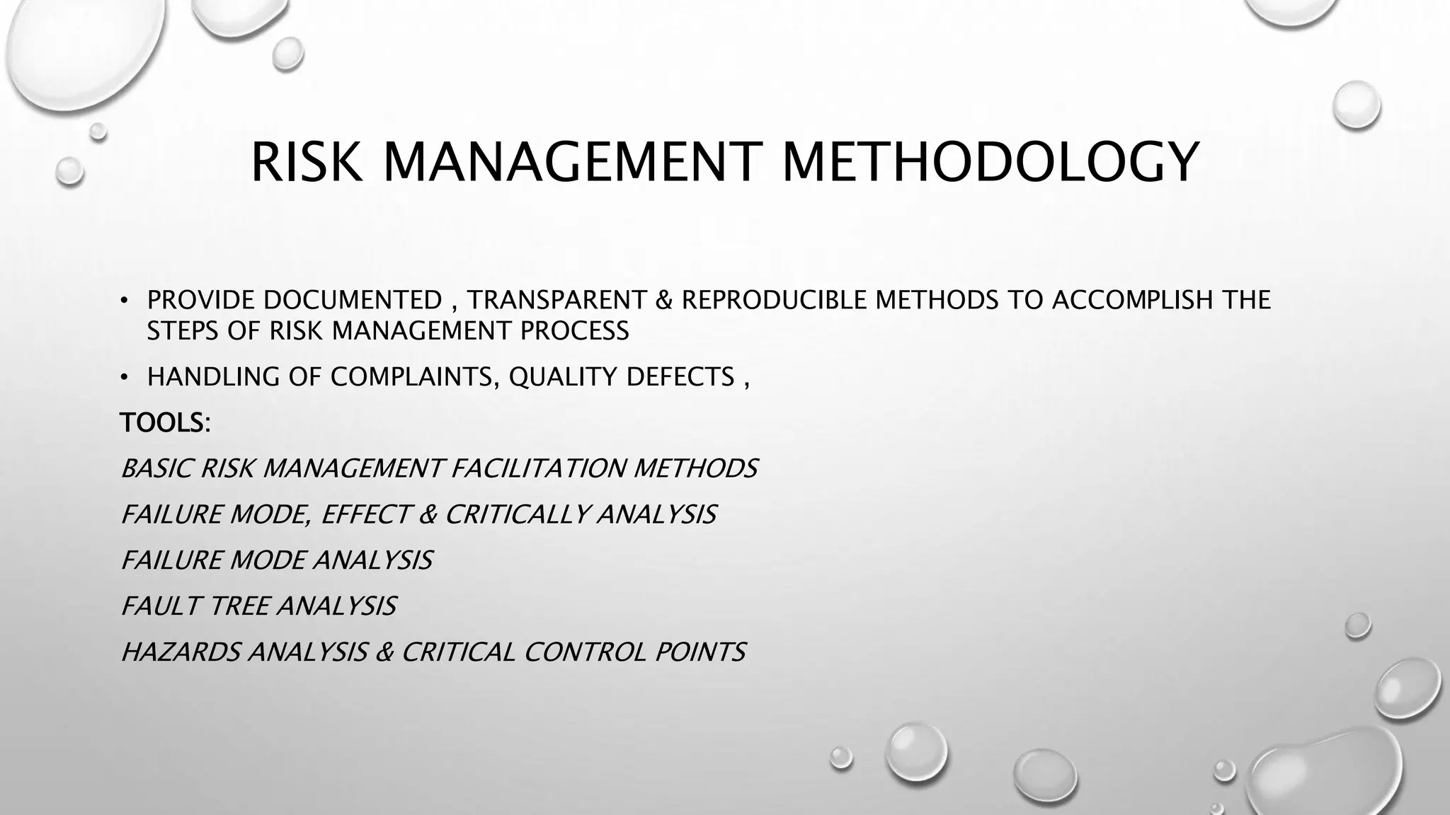 Hazard risk management | PPTX