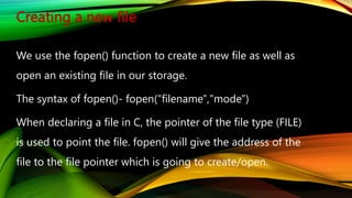 File Handling | PPT