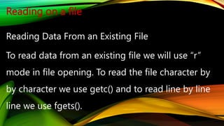 File Handling | PPT