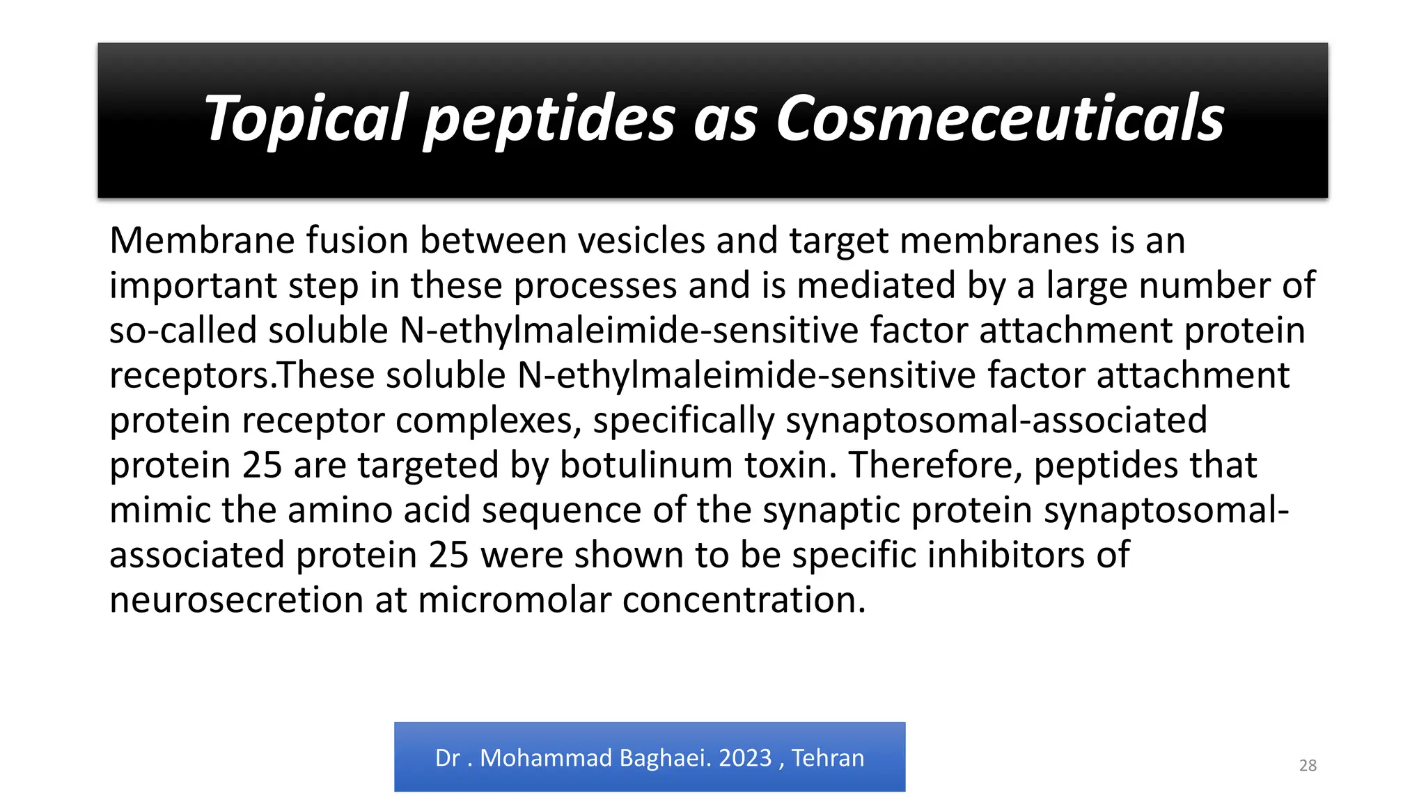 Topical peptides & plant stem cells in dermocosmetics | PDF