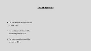 Indian Regional Navigation Satellite System | PPT