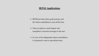 Indian Regional Navigation Satellite System | PPT