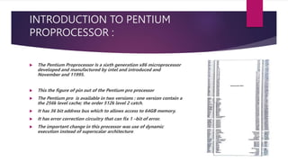 PENTIUM - PRO MICROPROCESSORS MP SY.pptx | Operating Systems | Computer ...