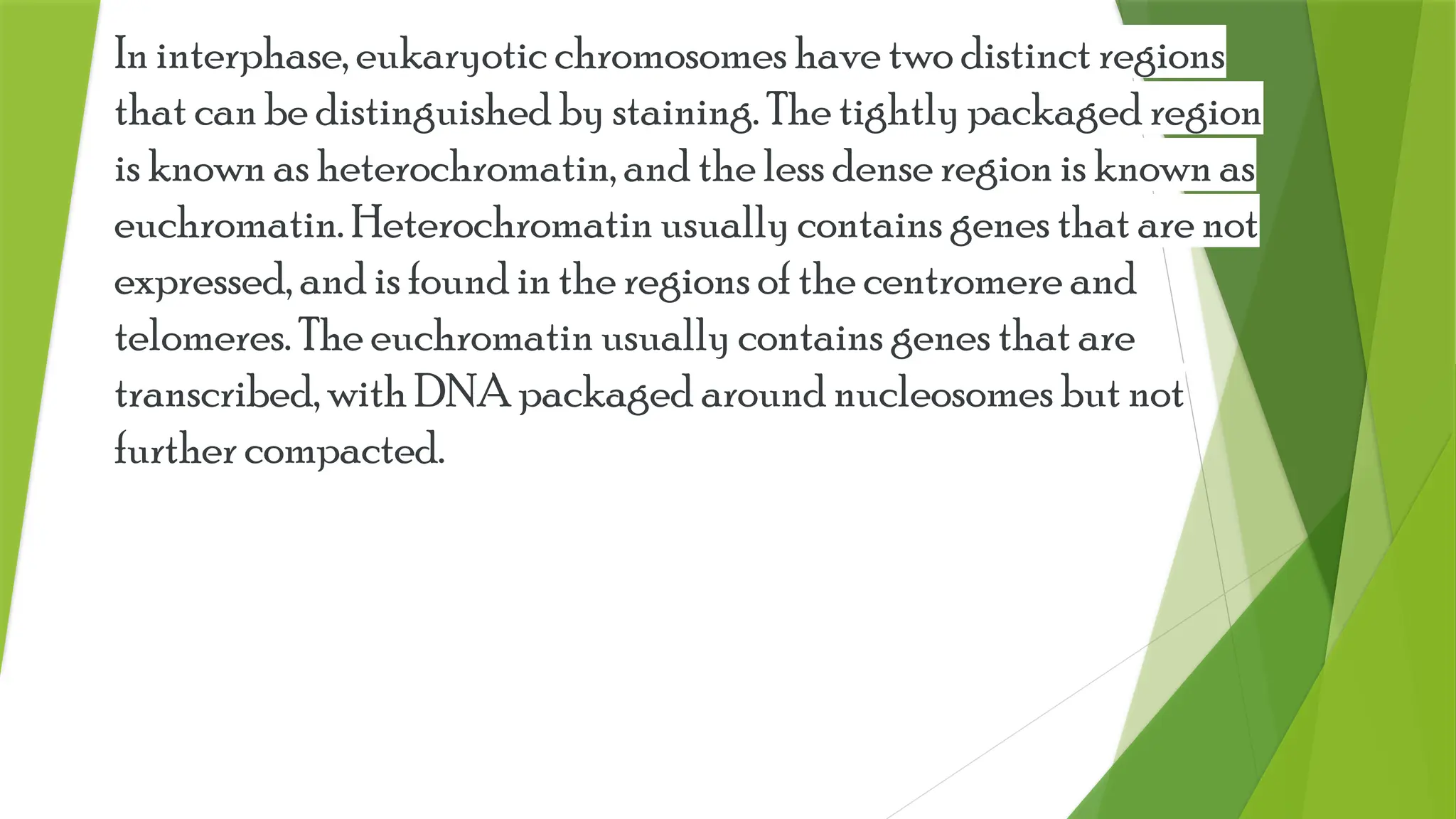 Dna Packaging Dna Structure Packaging Characteristics Role Ppt
