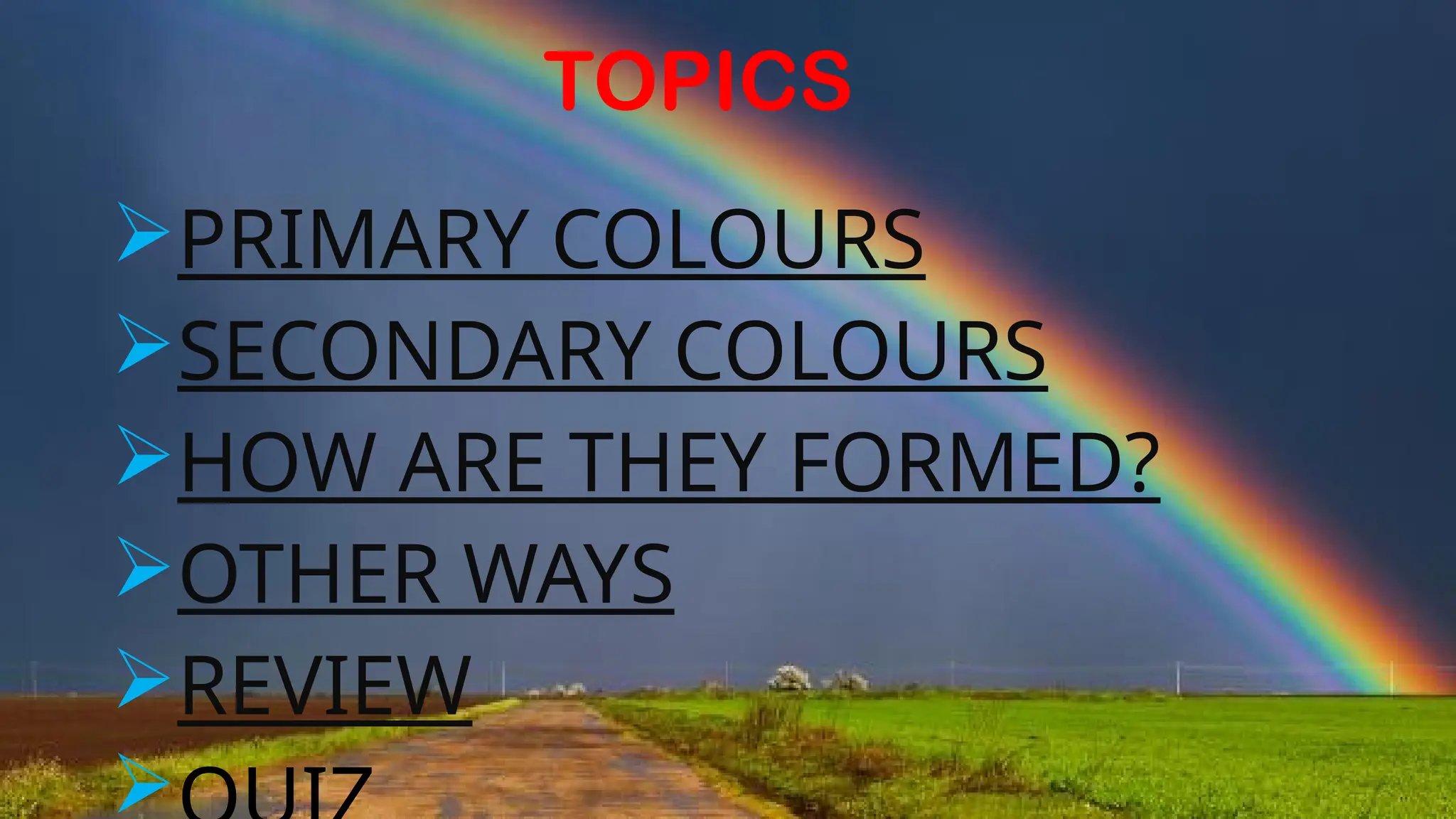 Primary colours-An introduction for Grade 7 | PPTX