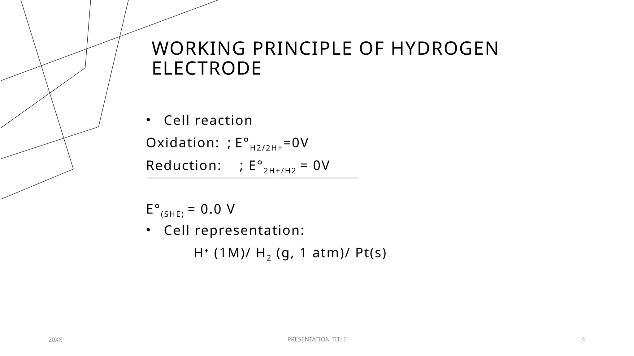 presentation on hydrogen electrode (BMB 4th semester).pptx