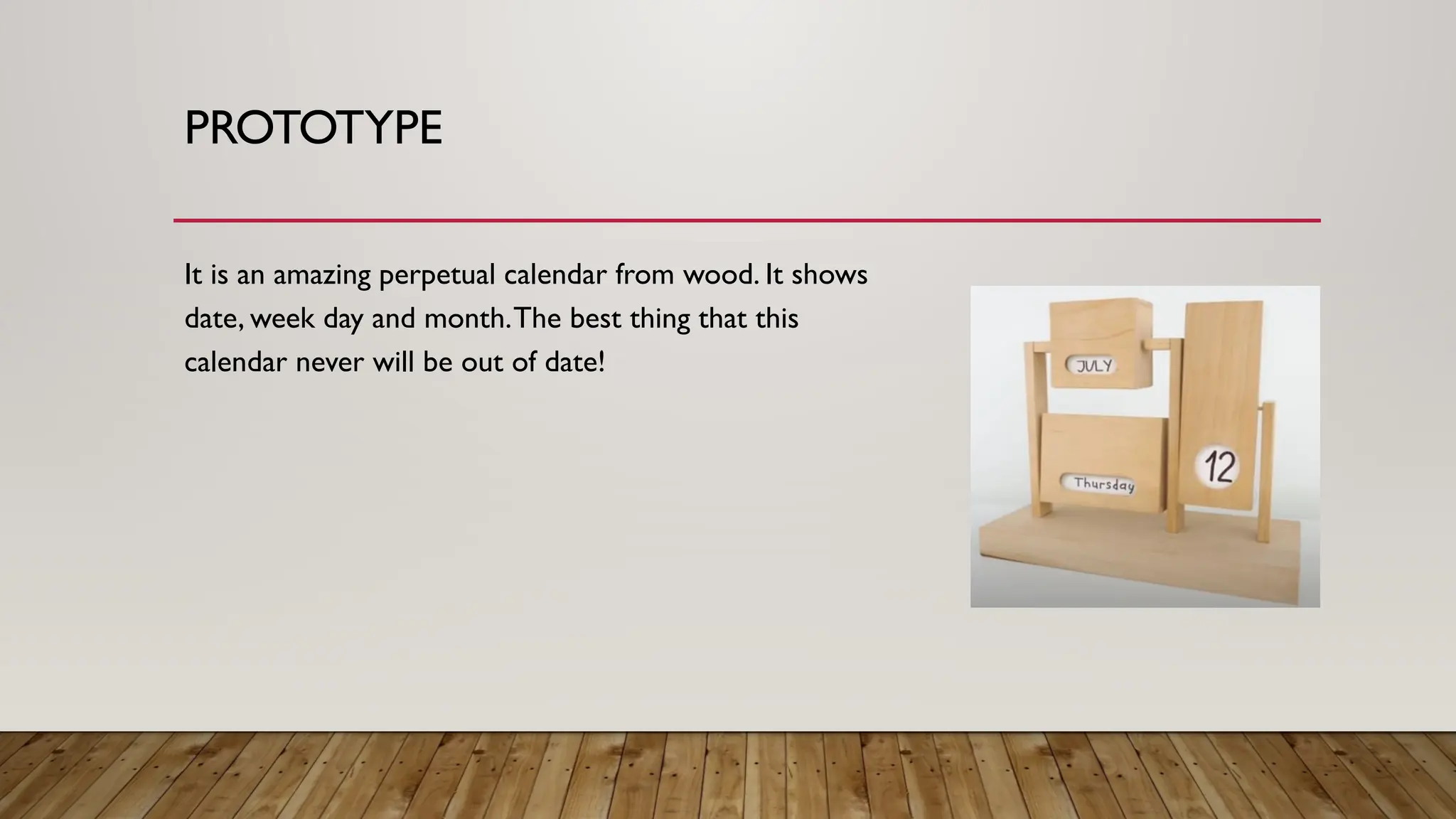 DIY Wooden Calendar proposal presentation.pptx