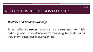 Concept of Realism and Education slides.pdf