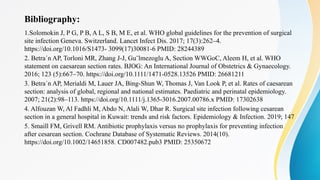 Post cesarean surgical site wound infection | PPTX