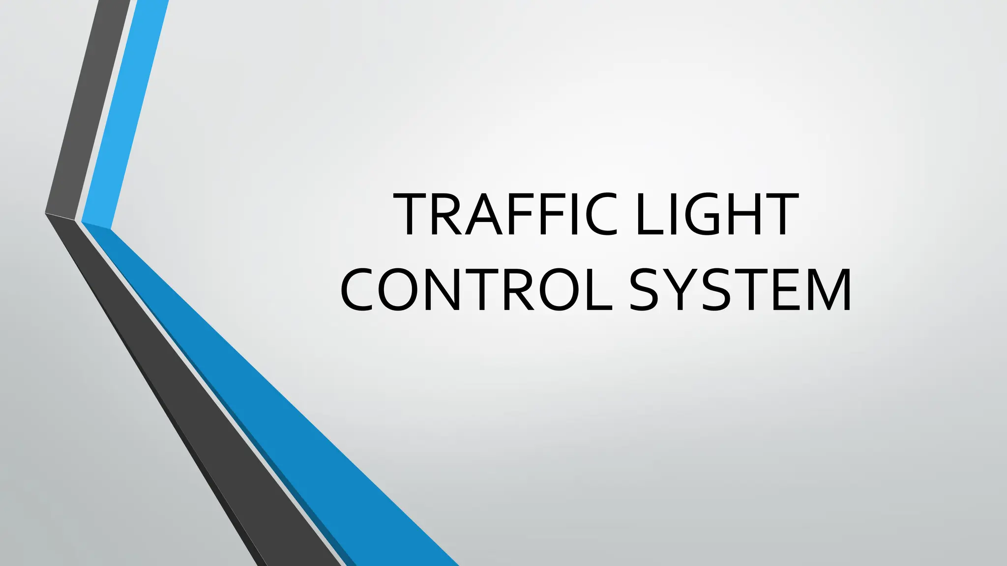 Presentation on the topic of traffic light control system | PDF