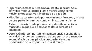 Semiología y clasificación de las crisis epilépticas | PPTX