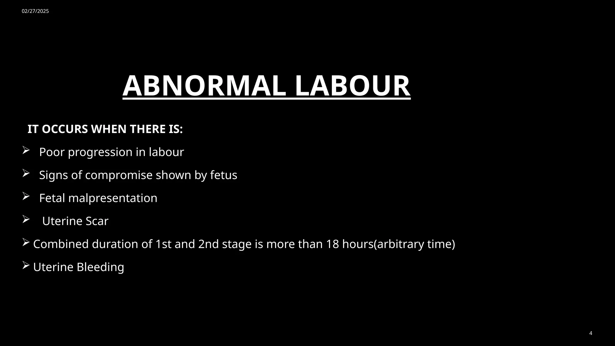 Mechanism of labour plus abnormalities in labour | PPTX