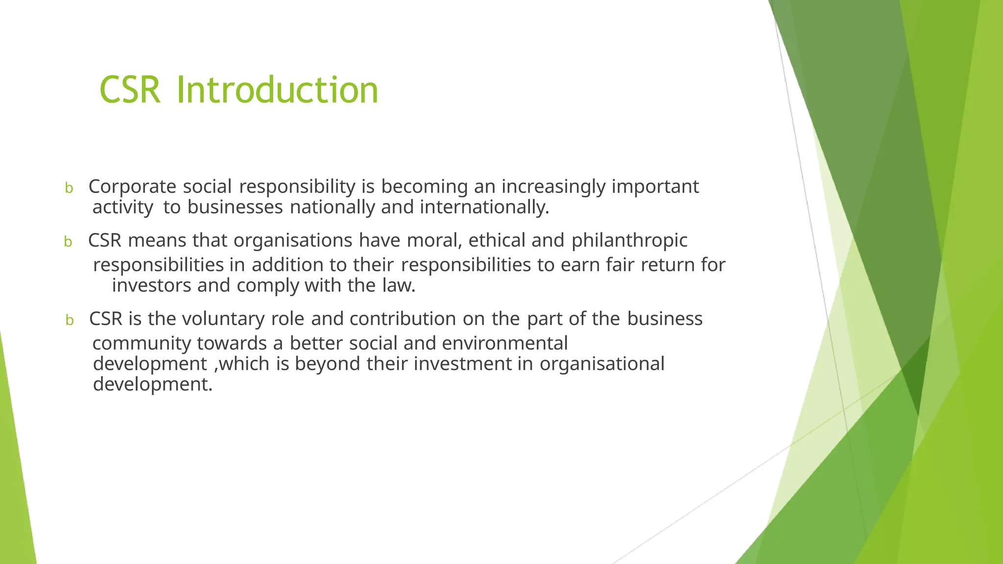 Management of corporate social responsibility do all the PPT | PPTX