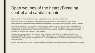 Comprehensive Overview of Heart/Cardiac Injuries: Diagnosis and ...