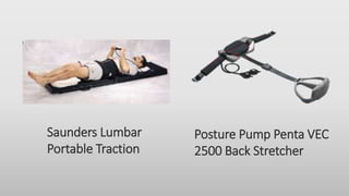 Lumbar Traction Device | PPTX