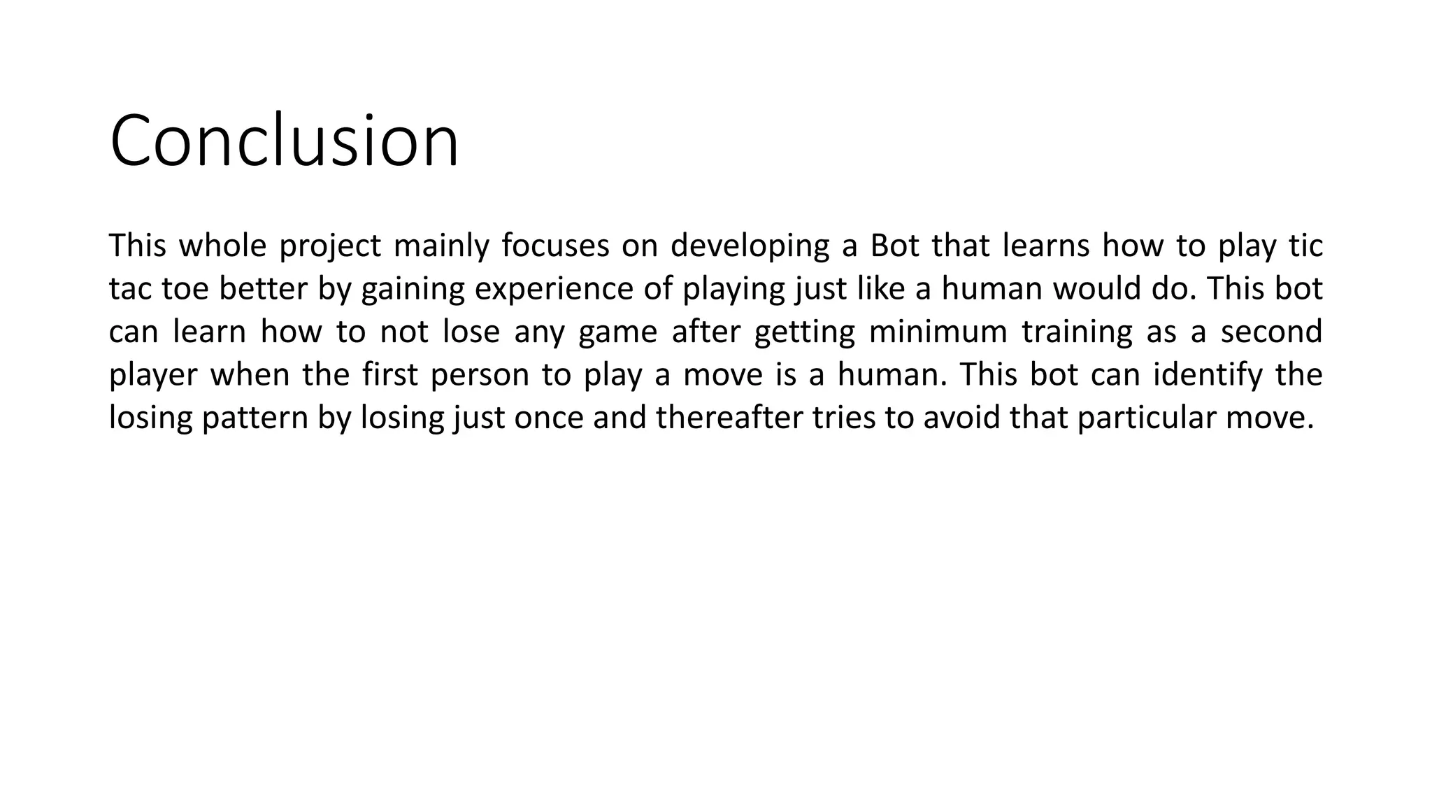 Overview Of Reinforcement Learning With Tic Tac Toe And Python Ppt
